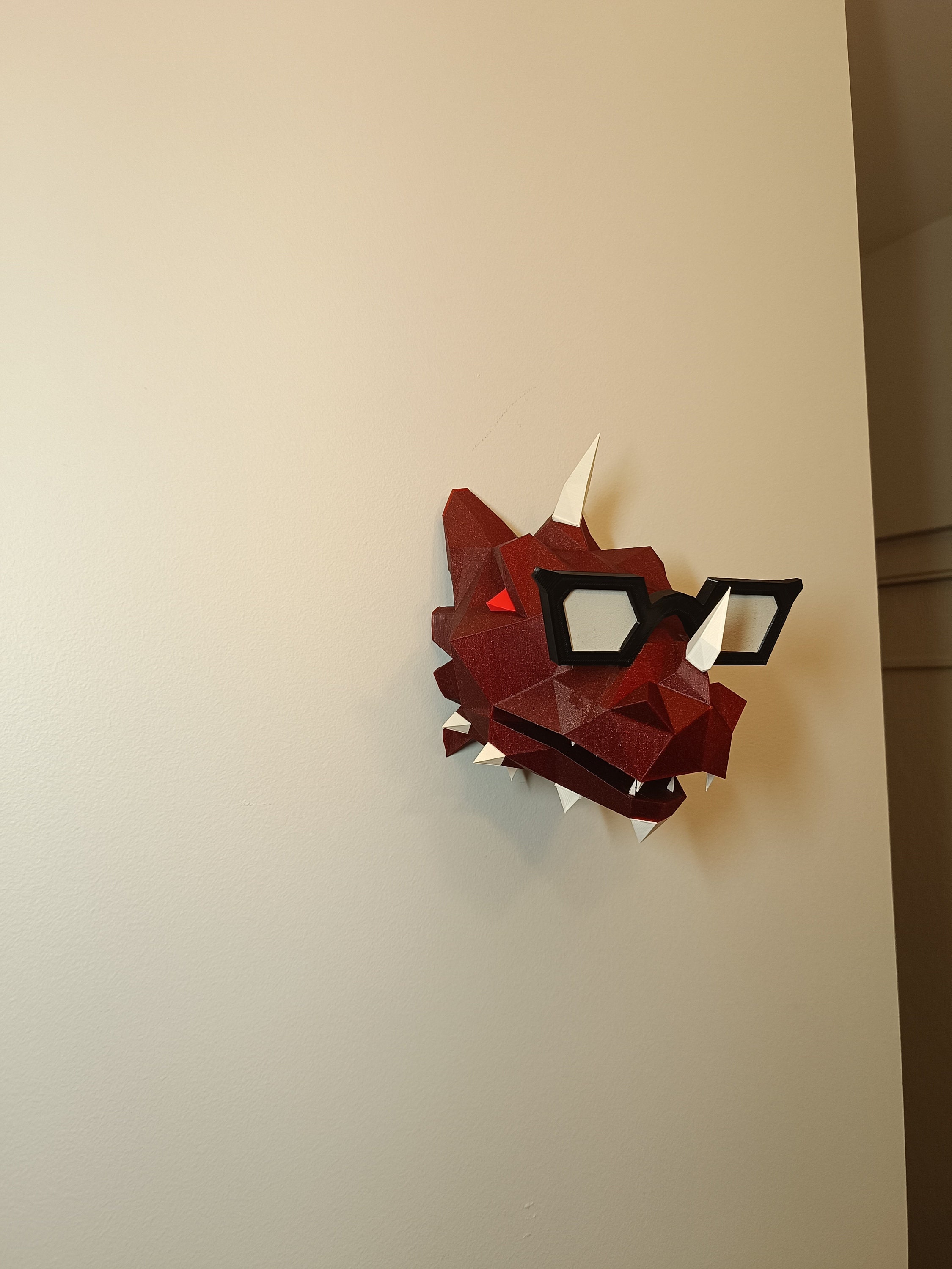 Oldschool Runescape Mr. Mordaut Dragon Head: 3D Printed Wall Art - Etsy