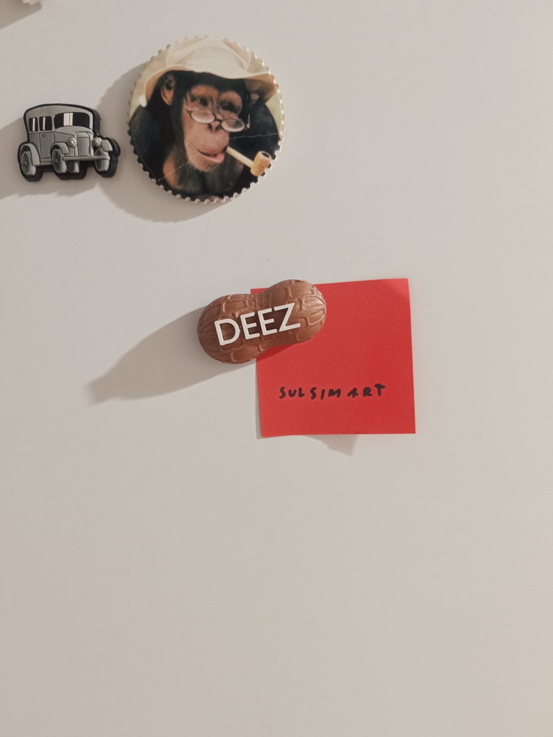Deez Nuts Fridge Magnet - Meme - Ornament - 3D Printed - Etsy