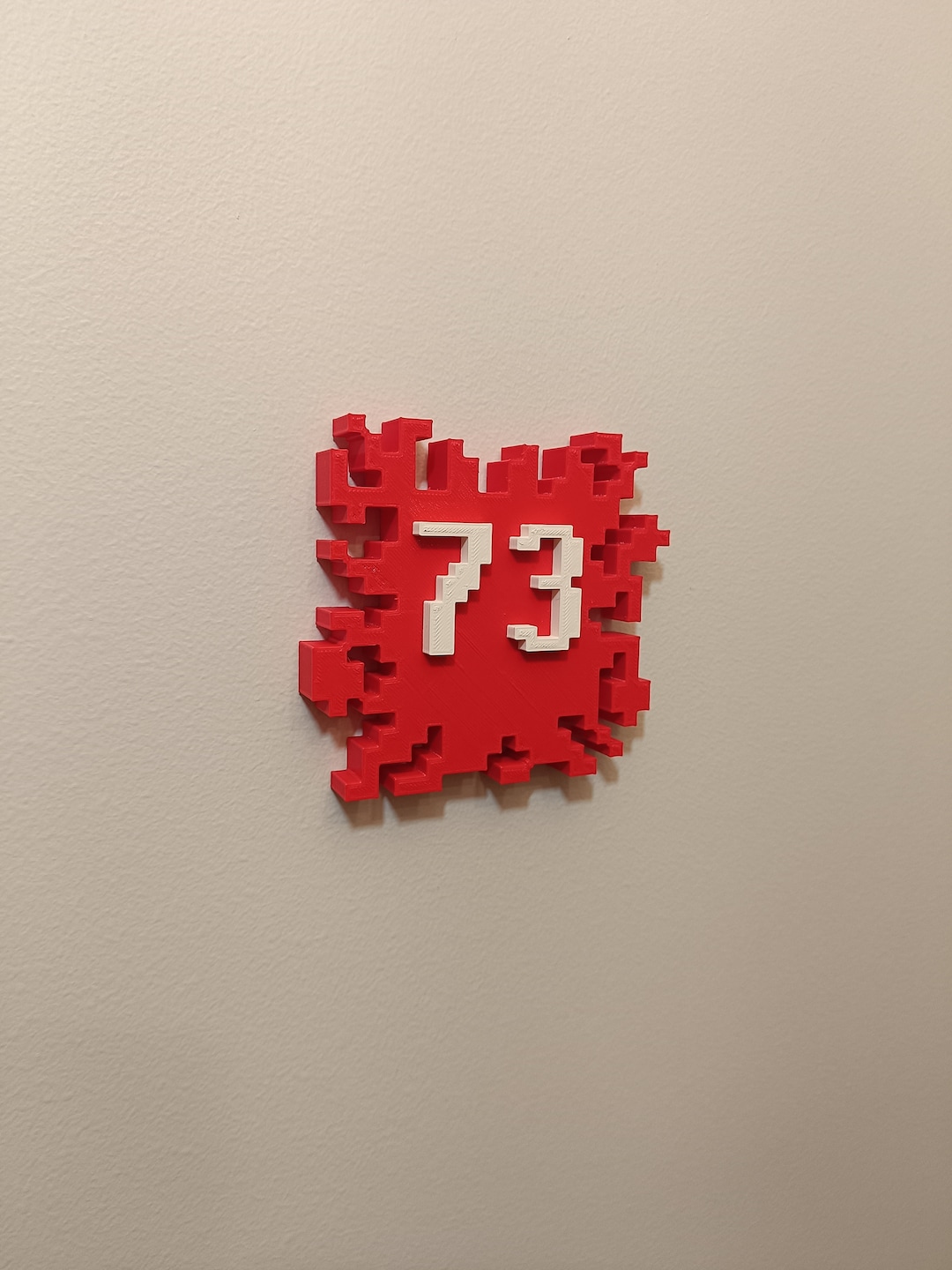 Old School Runescape Custom Number Damage Hitsplat Ornament - Birthday ...