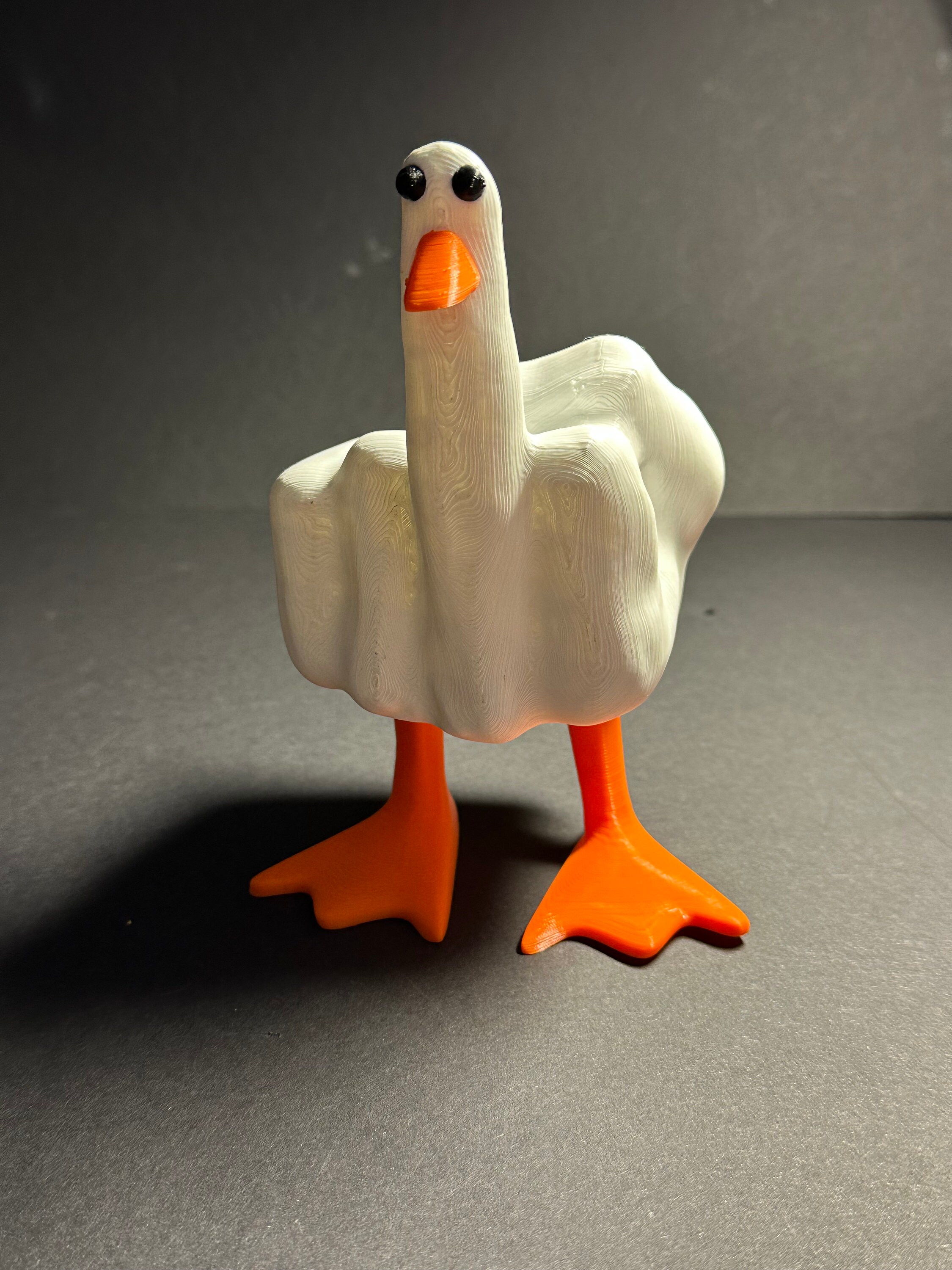 The Duck-you: Original 3D Printed Figurine Middle Finger - Etsy Australia