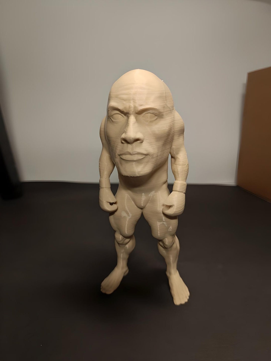 Dwayne the Rock Johnson Cursed Figurine - 3D Printed - Etsy