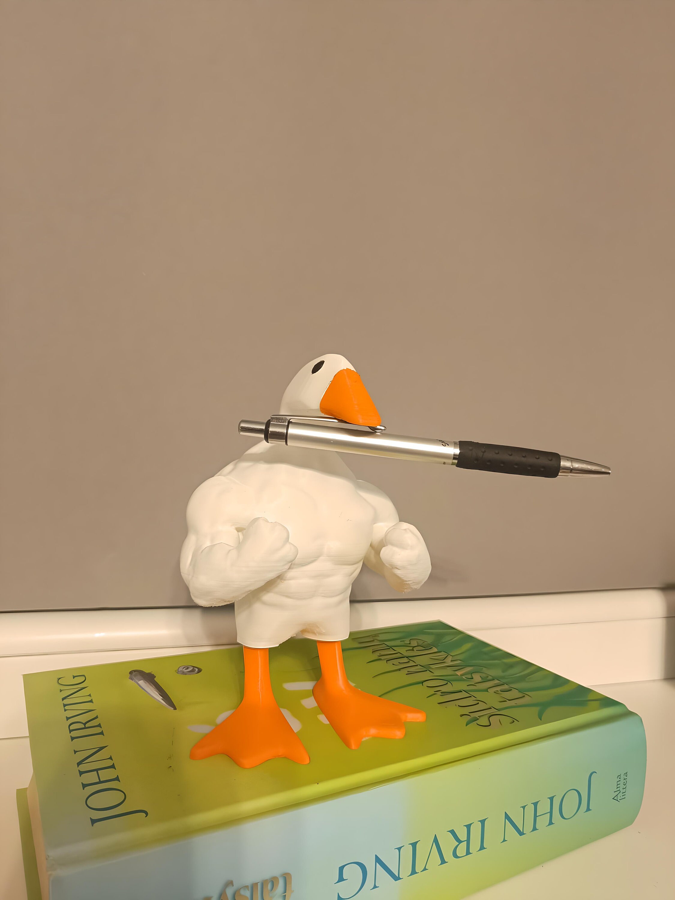Buff Duck Figurine: Magnetic Key/tool Holder - 3D Printed - Etsy