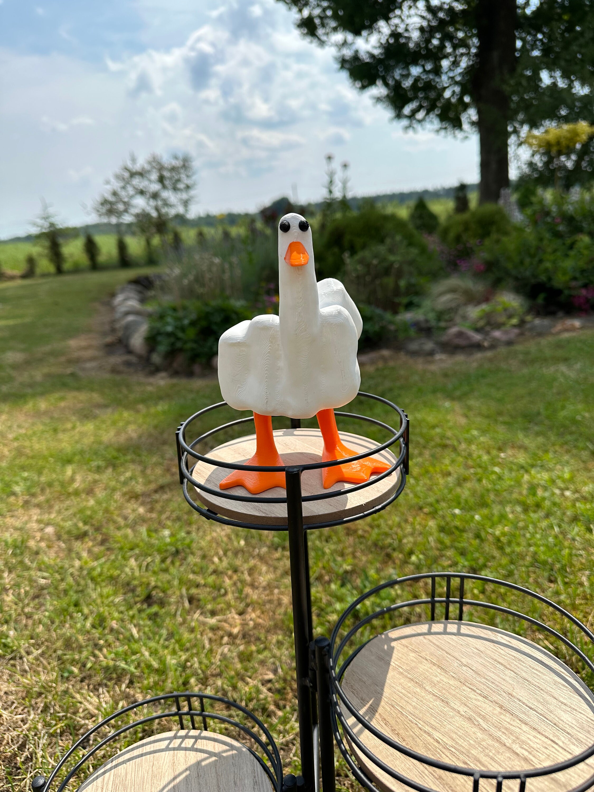 The Duck-you: Original 3D Printed Figurine Middle Finger - Etsy Australia