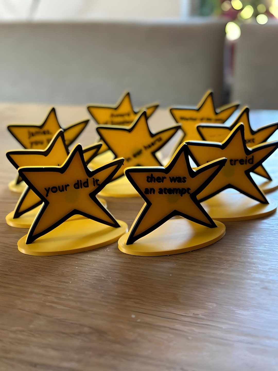 Meme Star Trophy - Fridge Magnet - Custom Phrases - Your Did It - Award ...