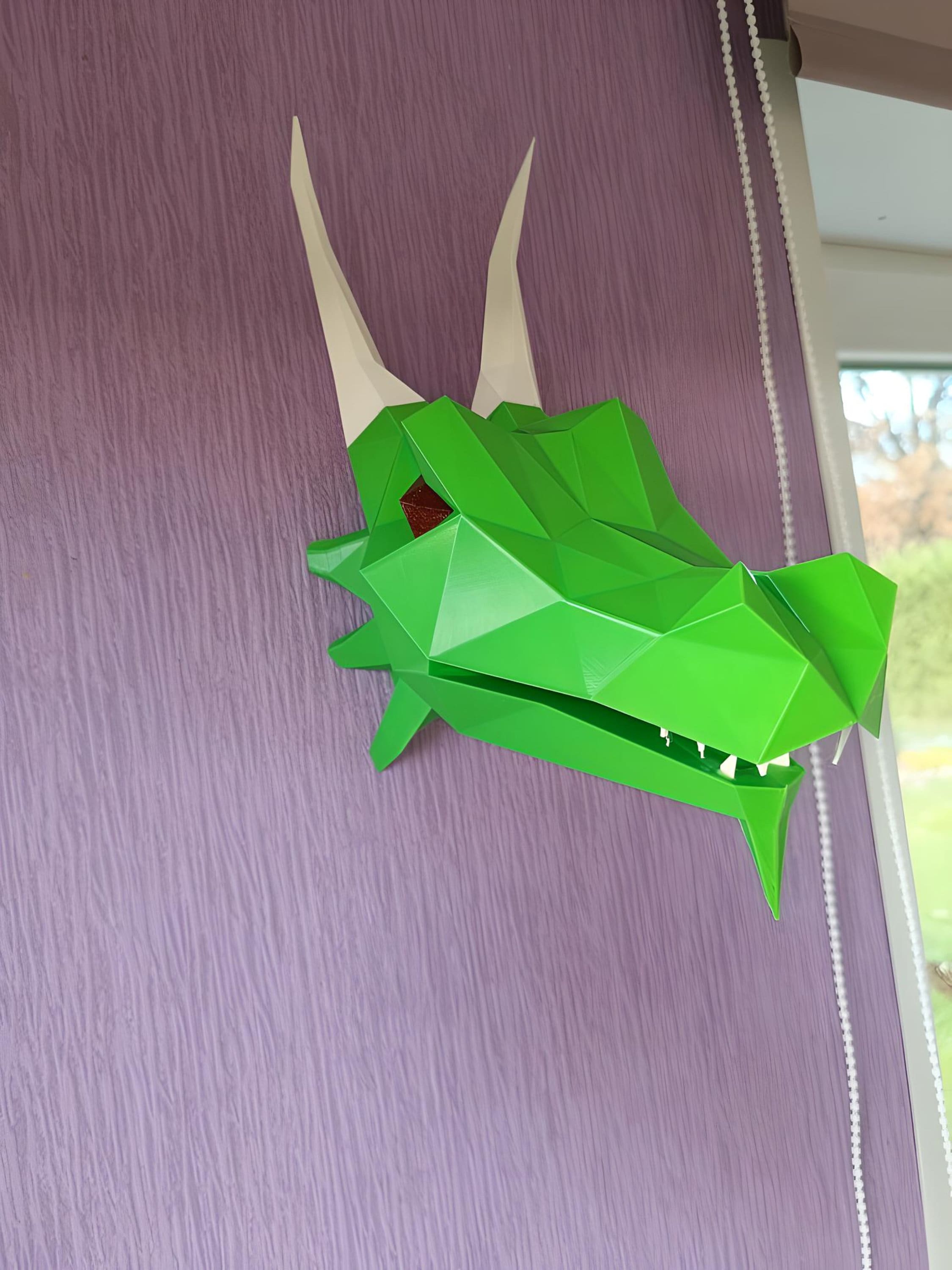 Oldschool Runescape Elvarg's Head 3D Wall Art 3D Printed Dragon Head - Etsy