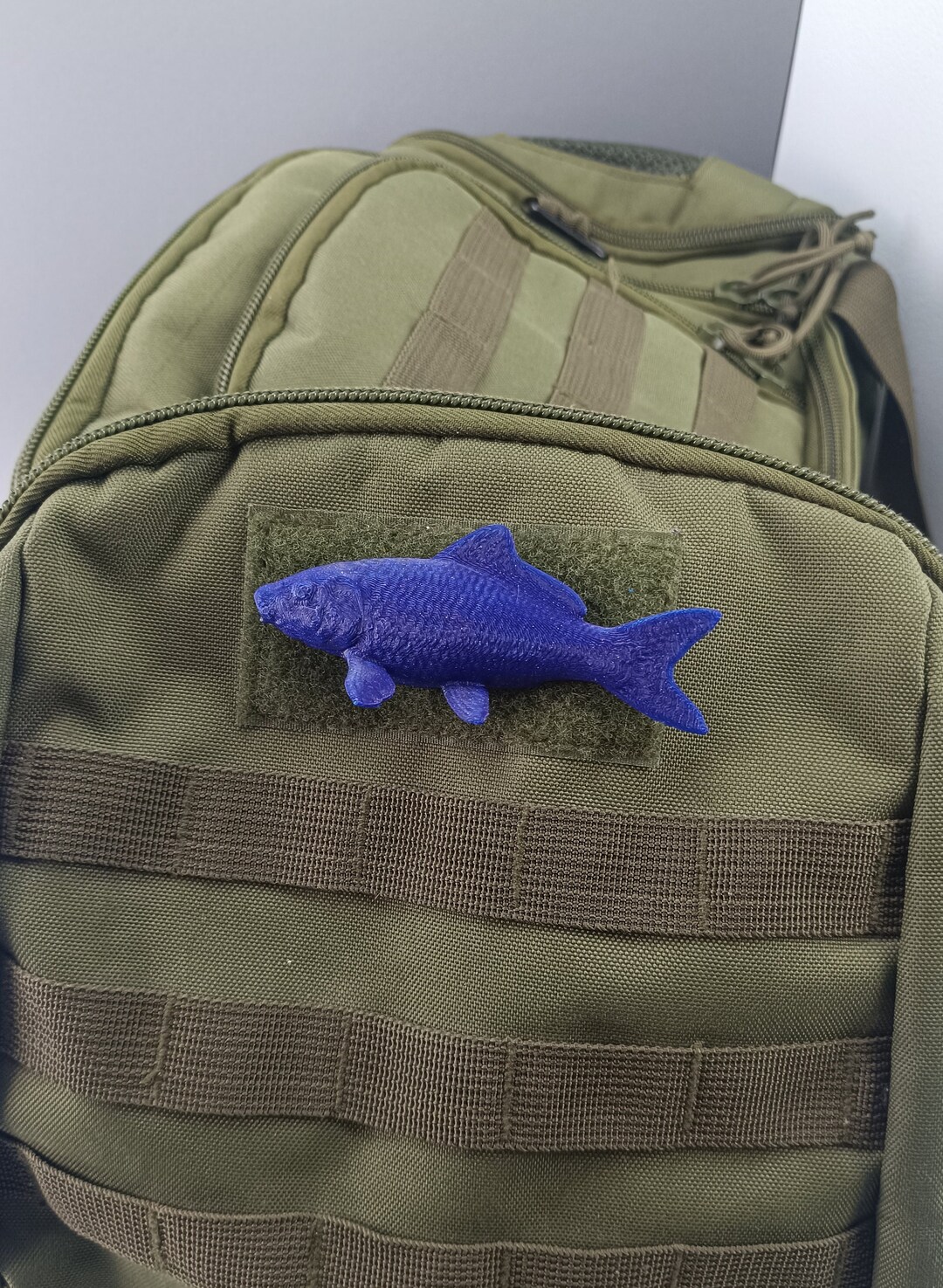 Carp Fish 3D Velcro Patch - 3D Printed - Etsy