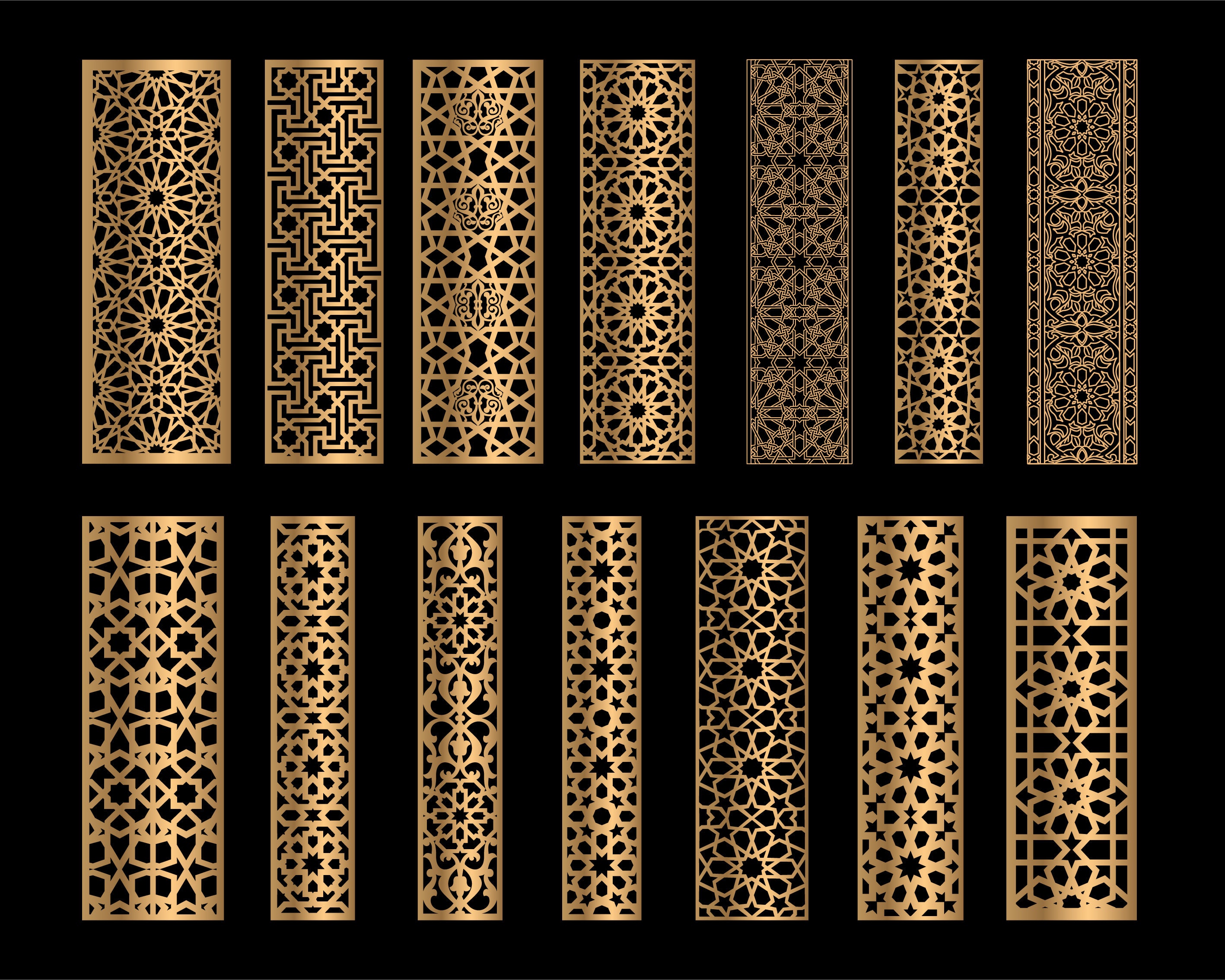 Cnc Pattern Vector Islamic. Vector Files for Laser Cut Cnc - Etsy
