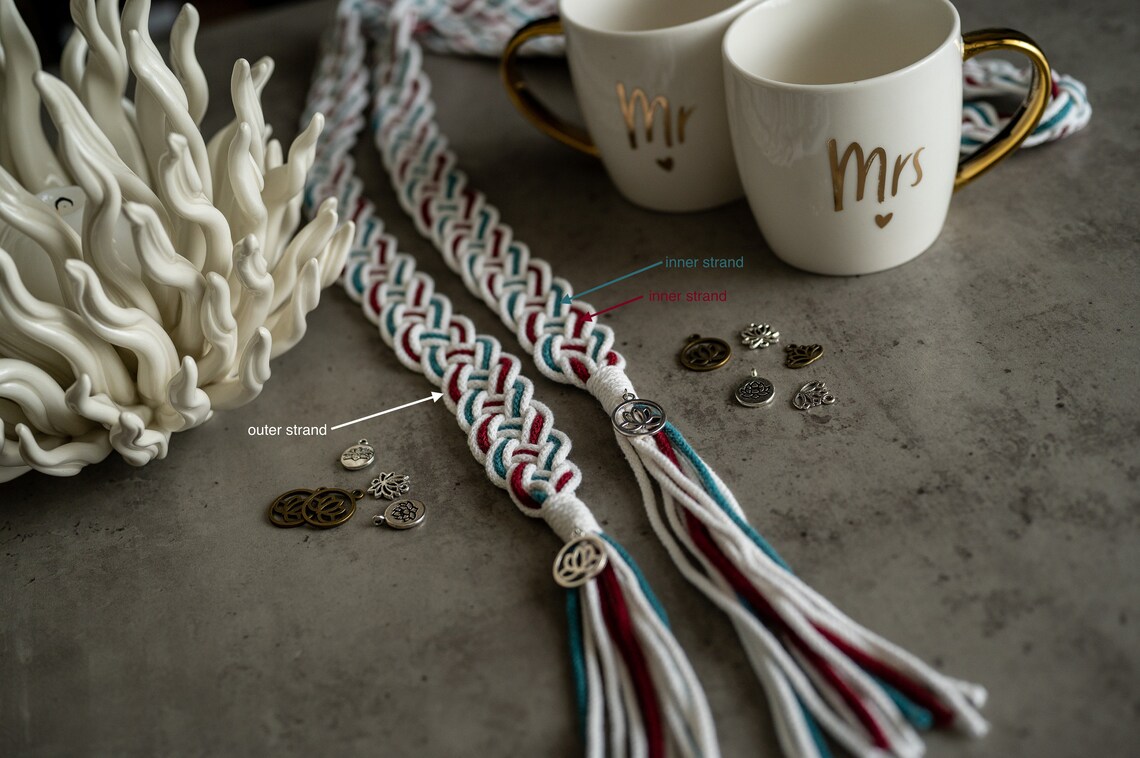 Customised Celtic Handfasting Cord - Etsy
