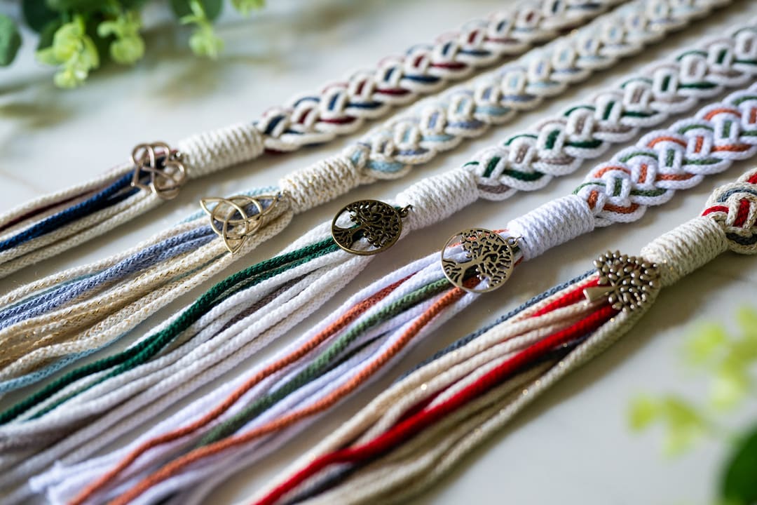Customised Celtic Handfasting Cord - Etsy UK