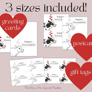 Spanish Valentine Printable, Printable Valentine Kids, Te Quiero Mucho ...
