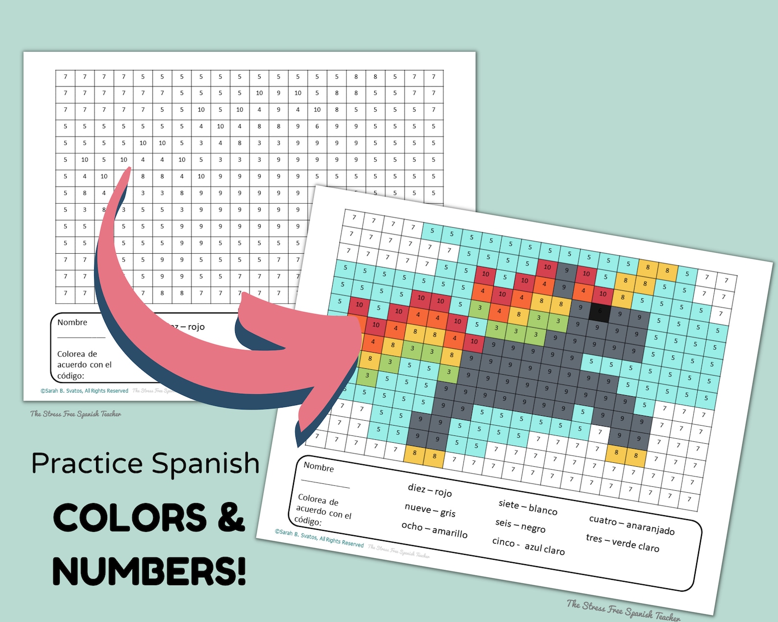 Unicorn Coloring Pages, 6 Printable Unicorn Coloring Pages, Spanish ...