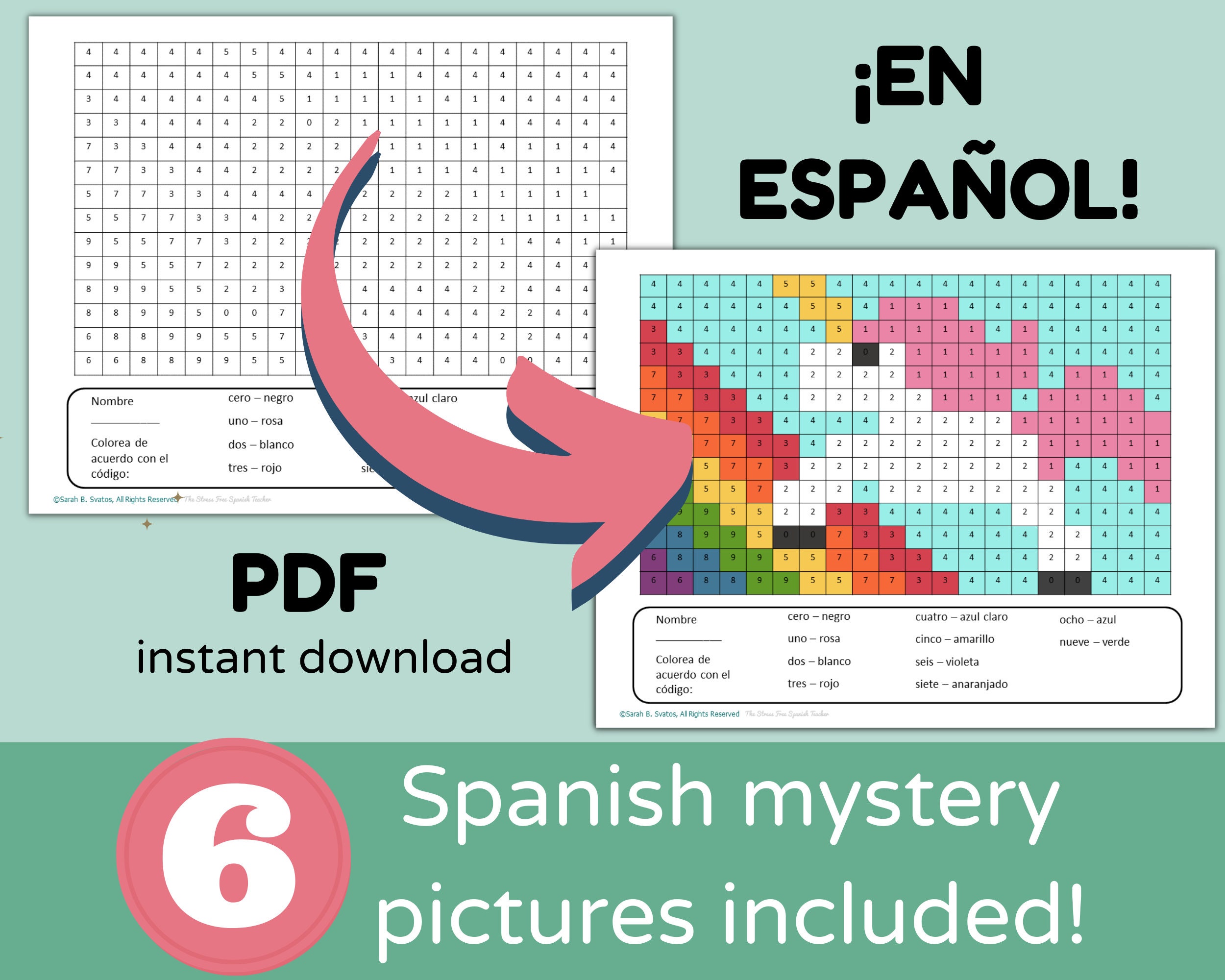 Unicorn Coloring Pages, 6 Printable Unicorn Coloring Pages, Spanish ...