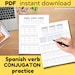 Spanish Verb Conjugation Practice, Spanish Grammar Notes, Spanish Class ...