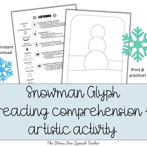 Spanish Workbook, Winter Vocabulary Practice, Vocabulario De INVIERNO ...