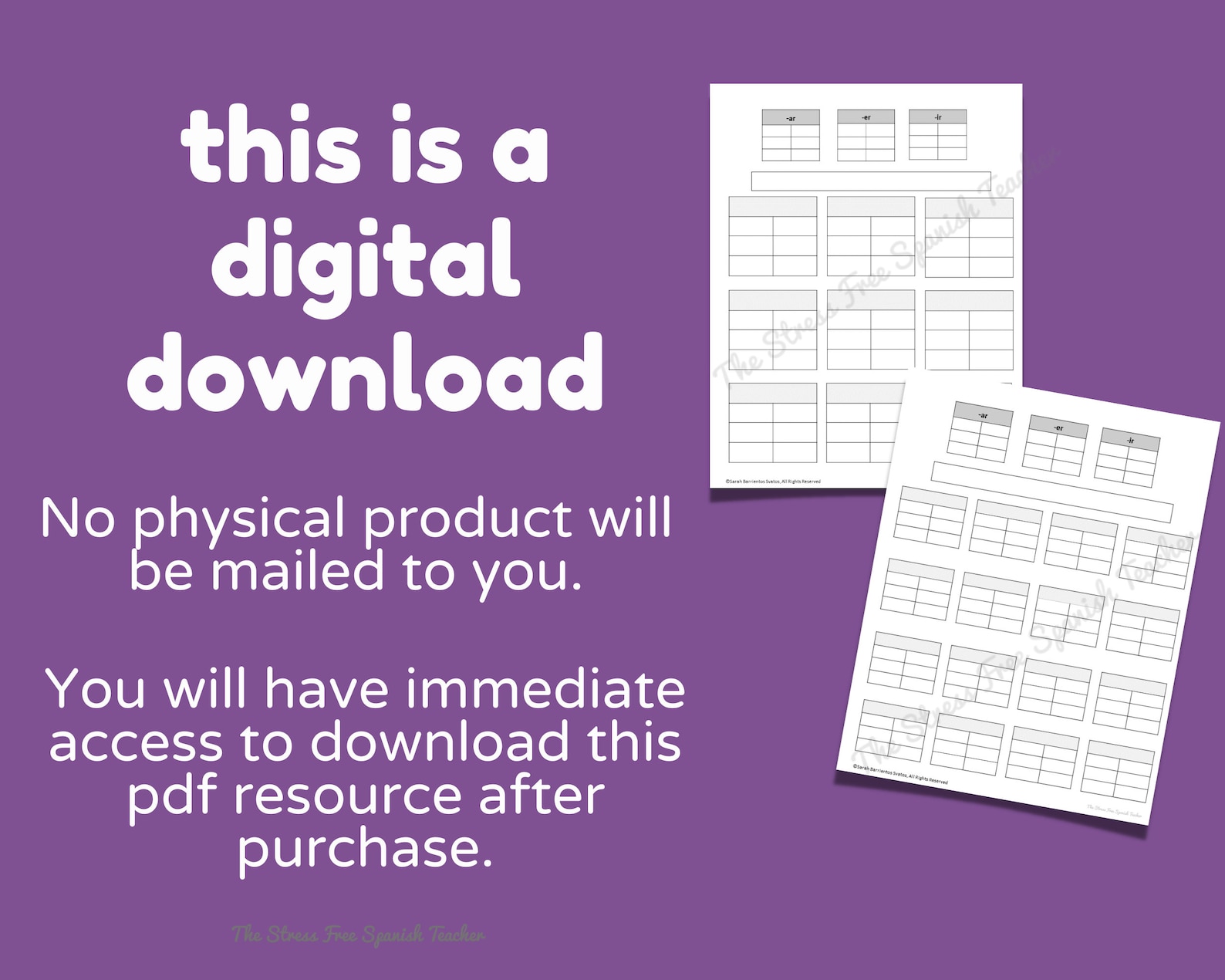 Spanish Verb Conjugation Practice, Spanish Grammar Notes, Spanish Class ...