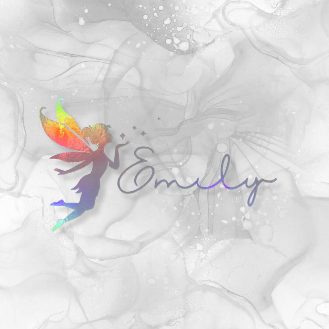 Personalised Fairy Decal Sticker - Etsy