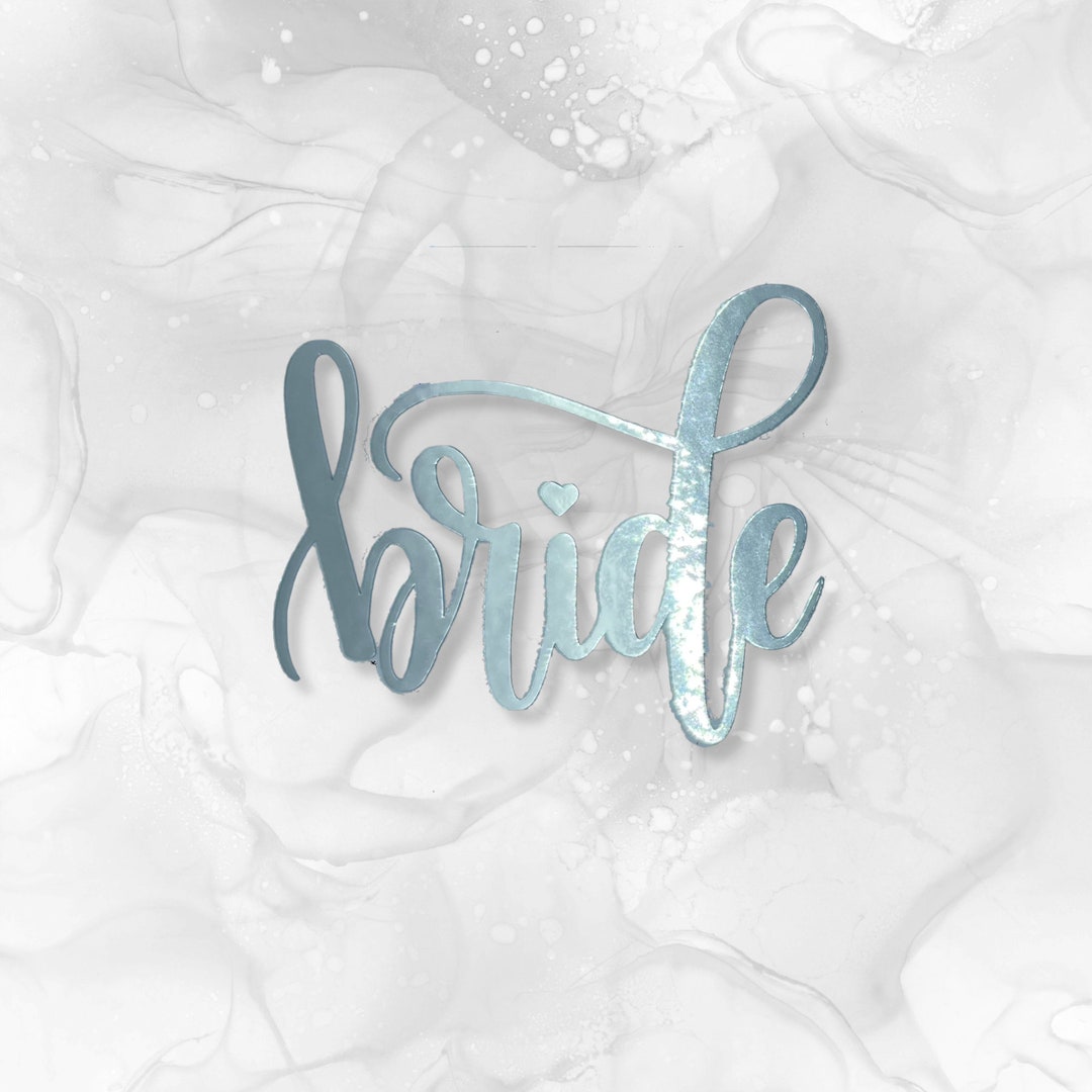 Bride Vinyl Decal Sticker - Etsy