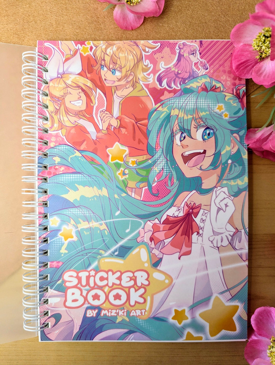 Sticker Books Vocaloid Princess Peach Popstars - Etsy