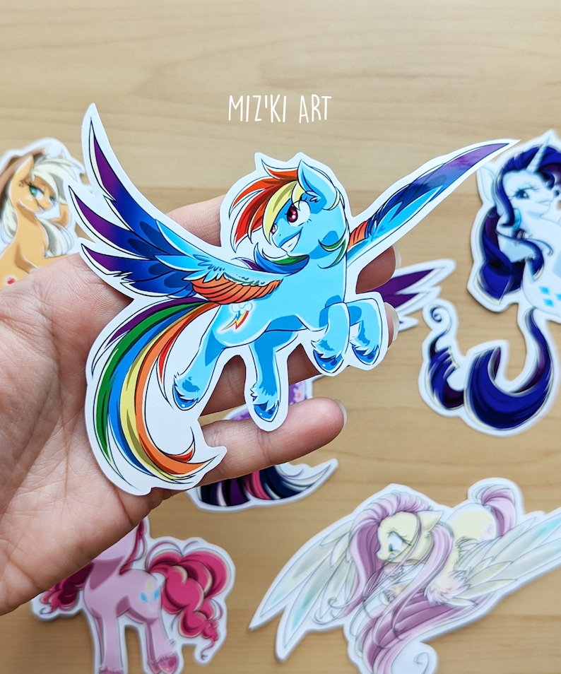 My Little Pony Sticker Pack - Etsy