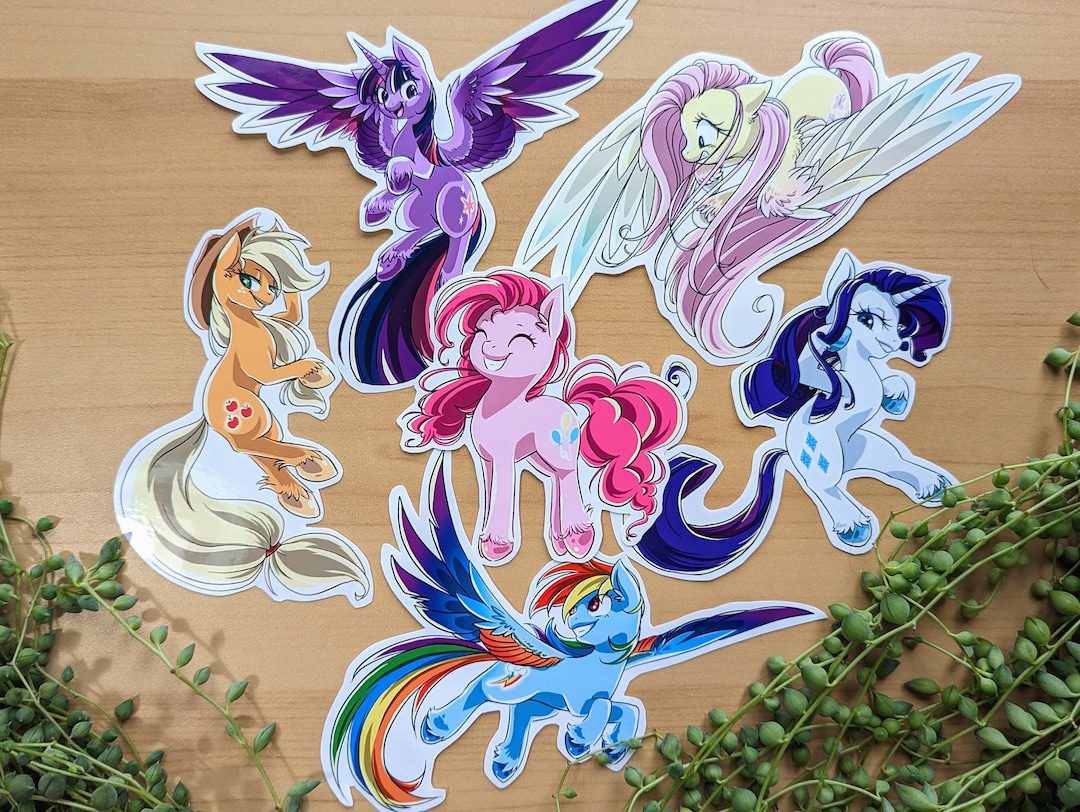 My Little Pony Sticker Pack - Etsy