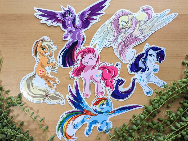 My Little Pony Sticker Pack - Etsy