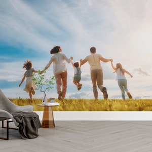 Custom Peel and Stick Wallpaper, Custom Wallpaper, Customized Mural ...