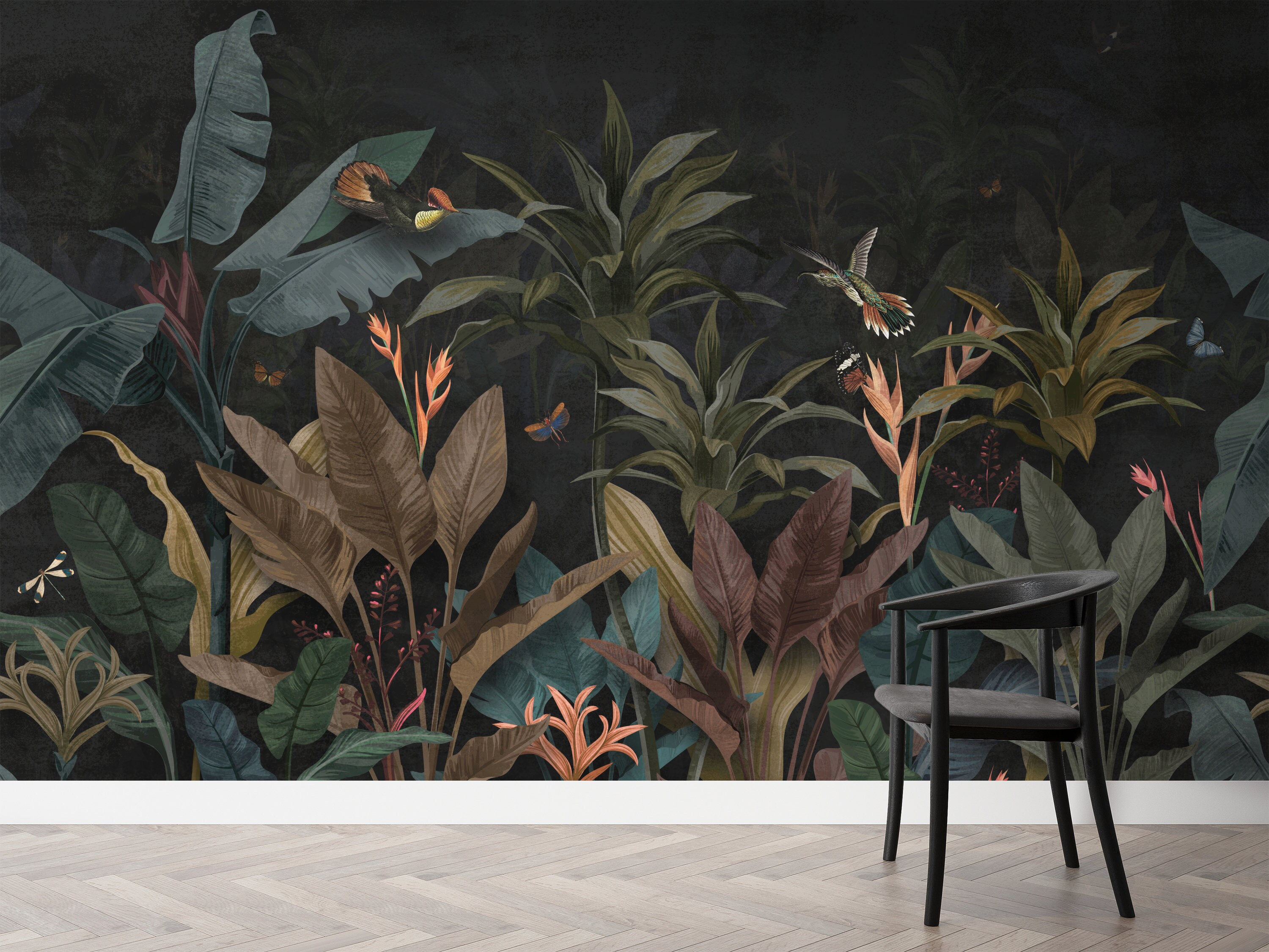 Dark Wallpaper Forest Wallpaper Tropical Wallpaper Jungle - Etsy Canada