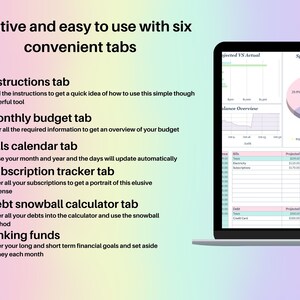 Ultimate Monthly Budget Spreadsheet Google Sheets Excel - Etsy