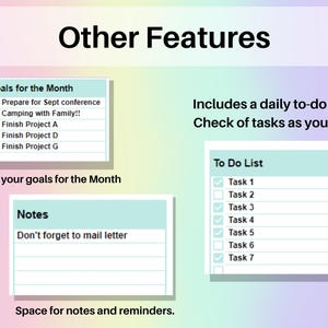 Editable Planner Spreadsheet Google Sheets & Excel | Daily, Weekly ...