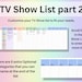 TV Show Tracker Spreadsheet Google Sheets & Excel | Episode Log, Series ...