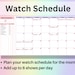 TV Show Tracker Spreadsheet Google Sheets & Excel | Episode Log, Series ...