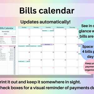 Ultimate Monthly Budget Spreadsheet Google Sheets Excel - Etsy