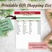 Christmas Planner Budget Spreadsheet Google Sheets Template - Etsy