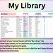 Book Tracker & Reading List Spreadsheet Google Sheets Excel - Etsy Canada