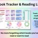 Book Tracker & Reading List Spreadsheet Google Sheets Excel - Etsy Canada