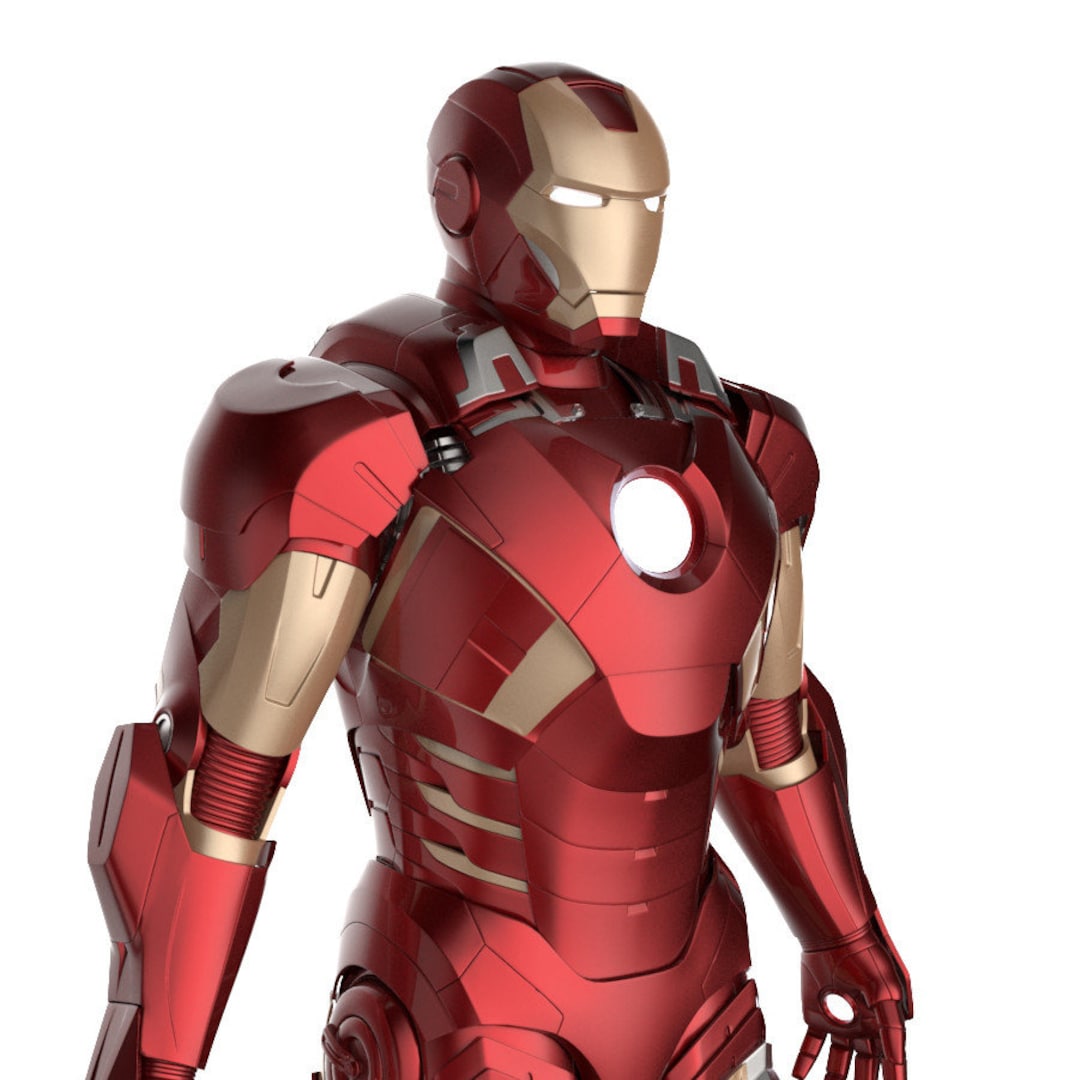 Iron Man STL Bundle | 4-in-1 3D Printable Set: Suit, Helmet, Arc ...