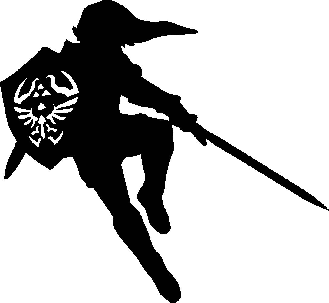 Fighting Link | PNG | Master Sword - Etsy
