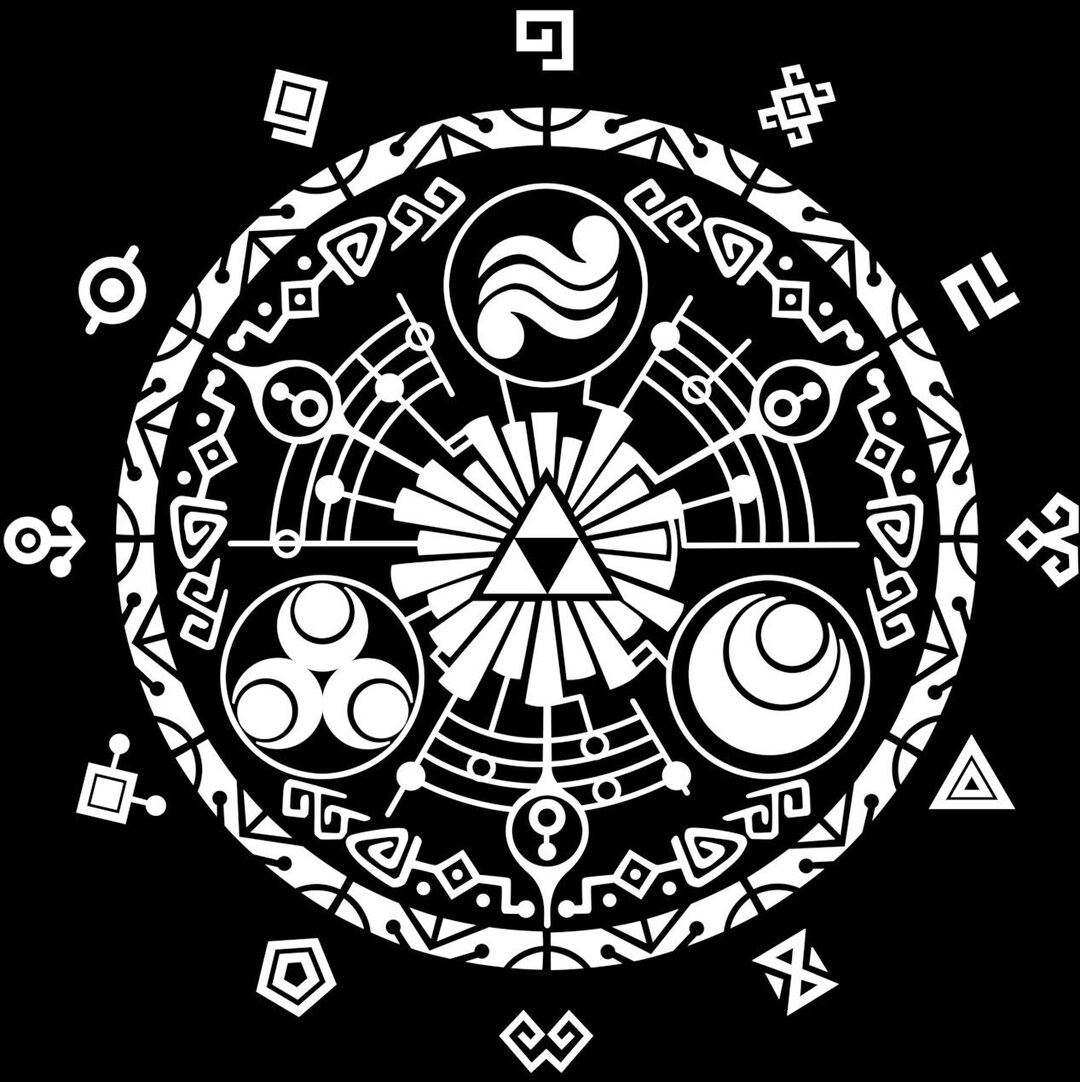 Gate of Time, Black and White - Etsy