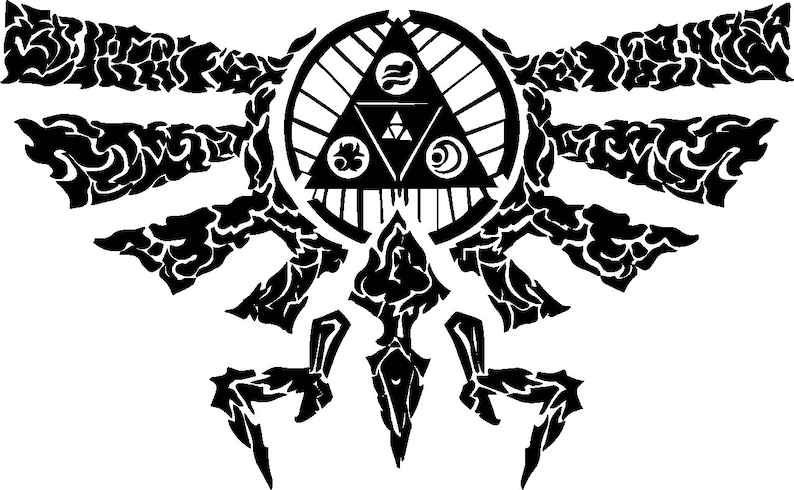 Triforce | Detailed Triforce | PNG - Etsy