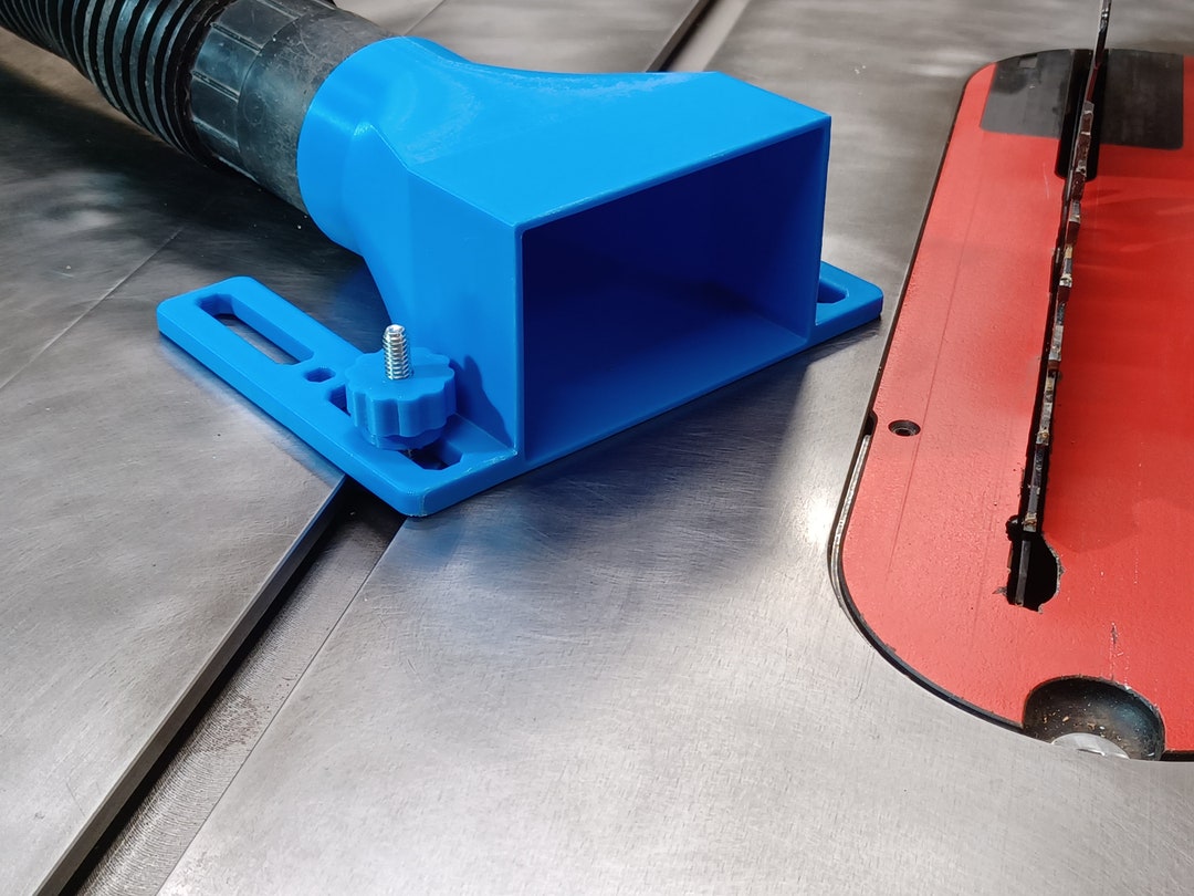 Mitre Slot Dust Collection Chute for Tablesaw and T Tracks Upgrade Dust ...