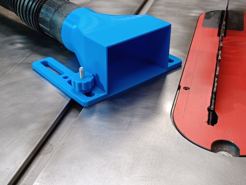 Mitre Slot Dust Collection Chute for Tablesaw and T Tracks Upgrade Dust ...