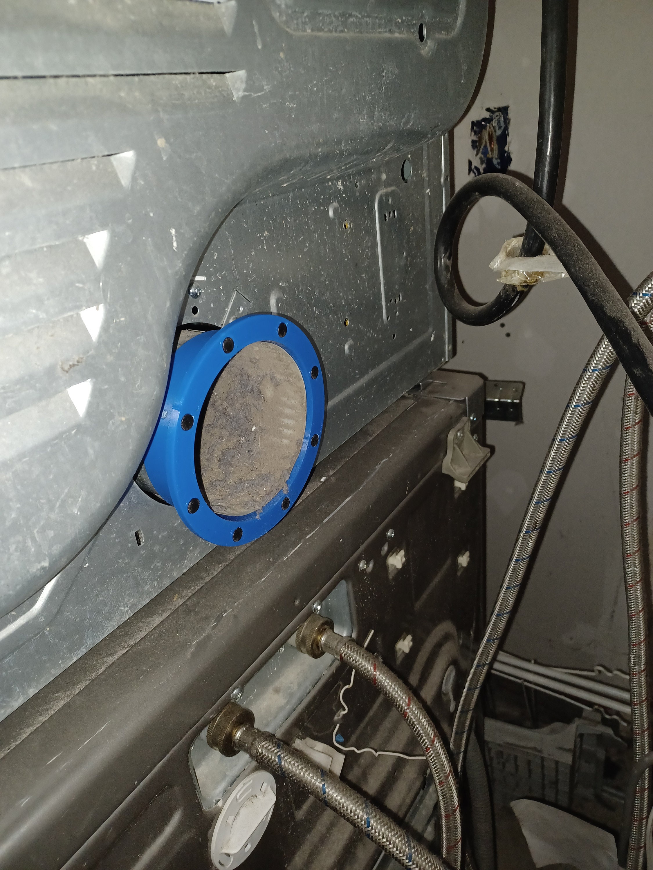 4" Magnetic Dust Quick Connect Coupling With Long Reach Handle - Hose ...