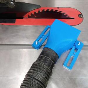 Mitre Slot Dust Collection Chute for Tablesaw and T Tracks Upgrade Dust ...