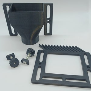 Mitre Slot Dust Collection Chute for Tablesaw and T Tracks Upgrade Dust ...