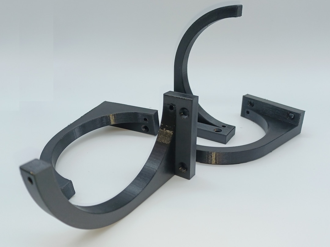 4 Inch PVC Mountable Hanger Brackets for Dust Collection or Gutters - Etsy