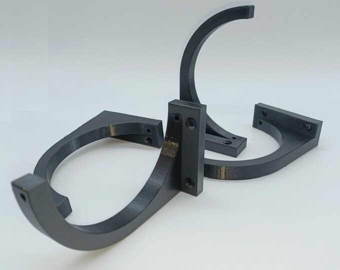 4 Inch PVC Mountable Hanger Brackets for Dust Collection or Gutters - Etsy