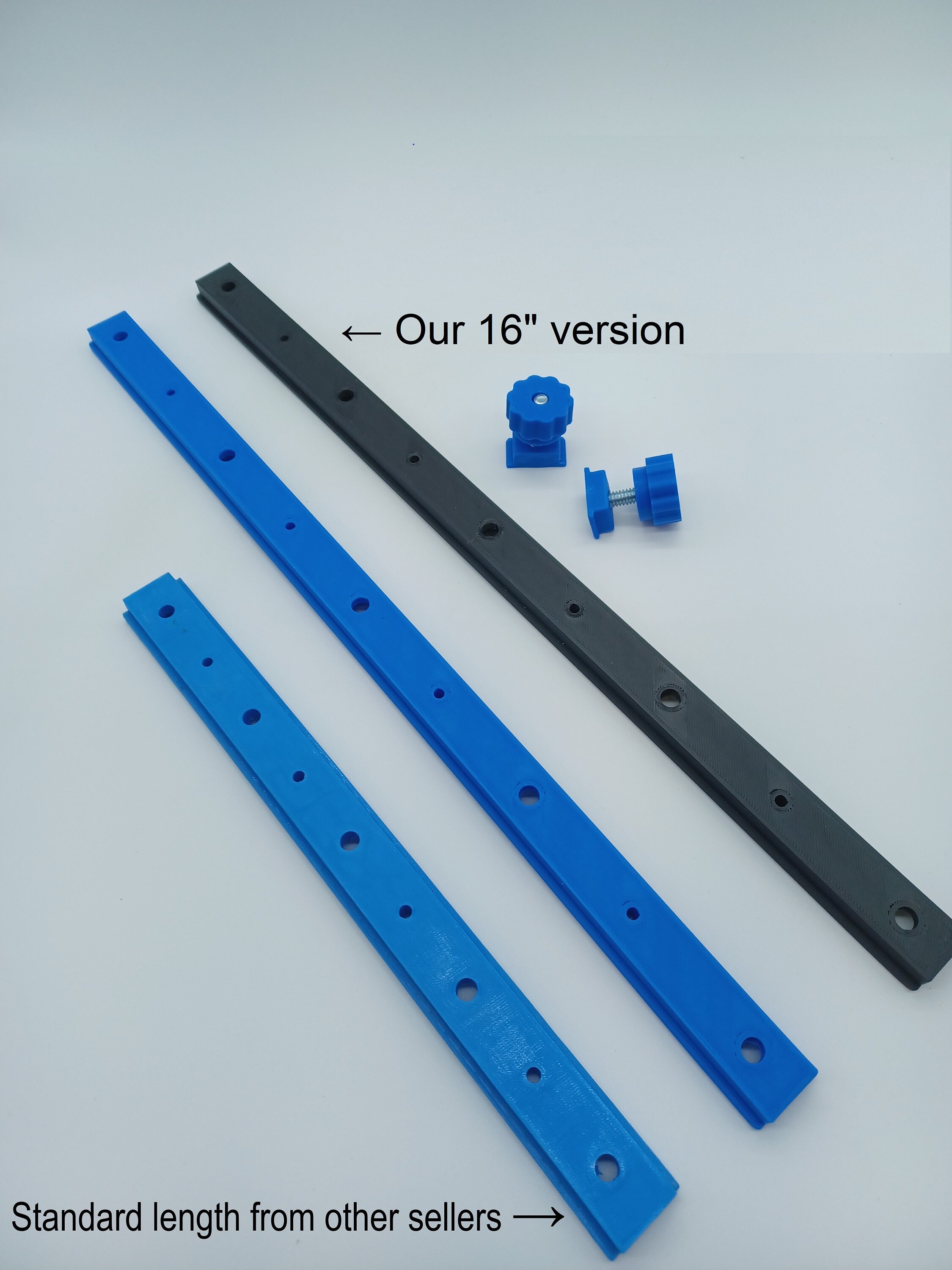 XL Long Miter Bars / Runners for Tablesaw Jigs 16" or 18" - Etsy