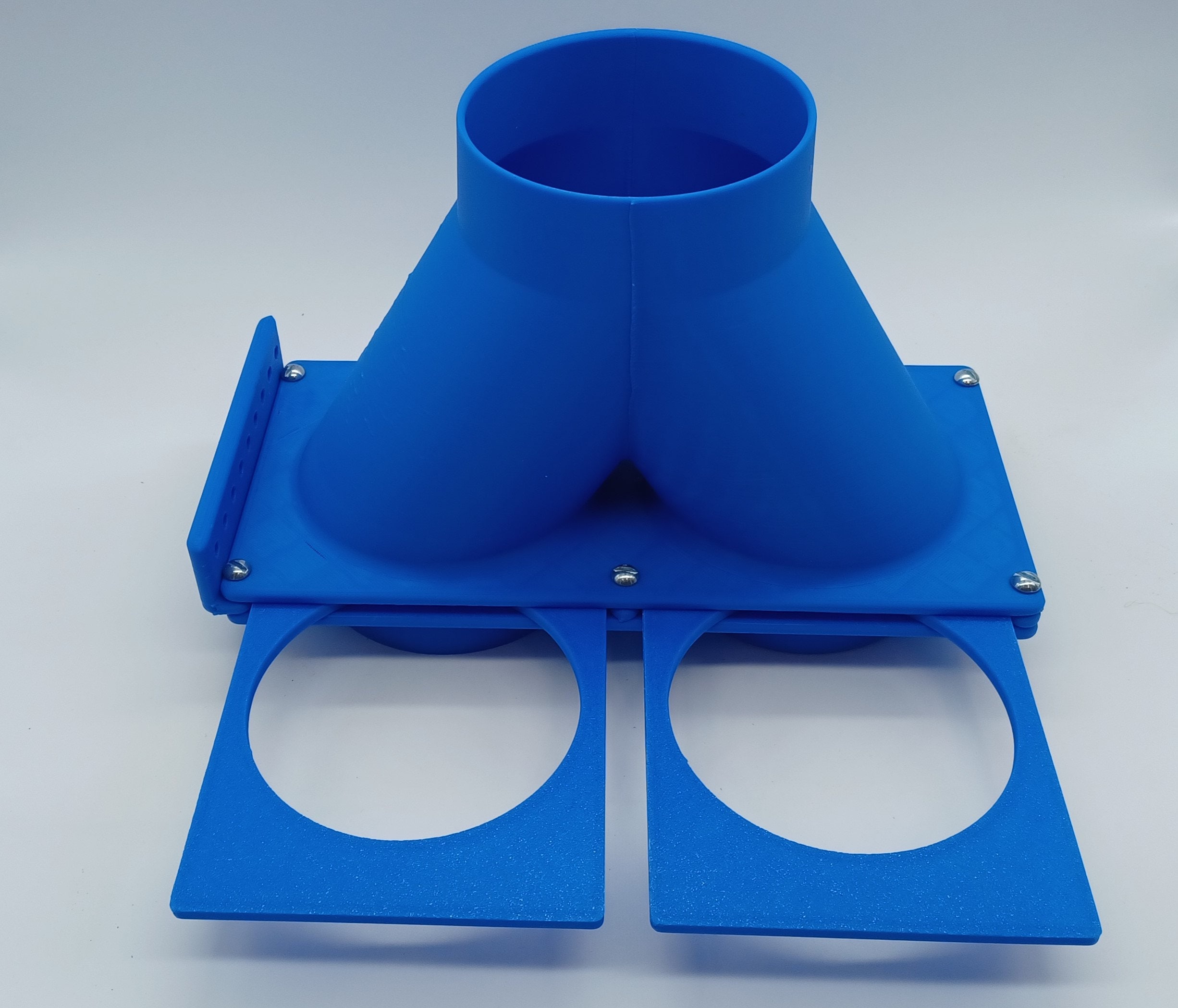 4 Inch Dust Collection Y (wye) With Blast Gates / Splitter / Shutoff ...