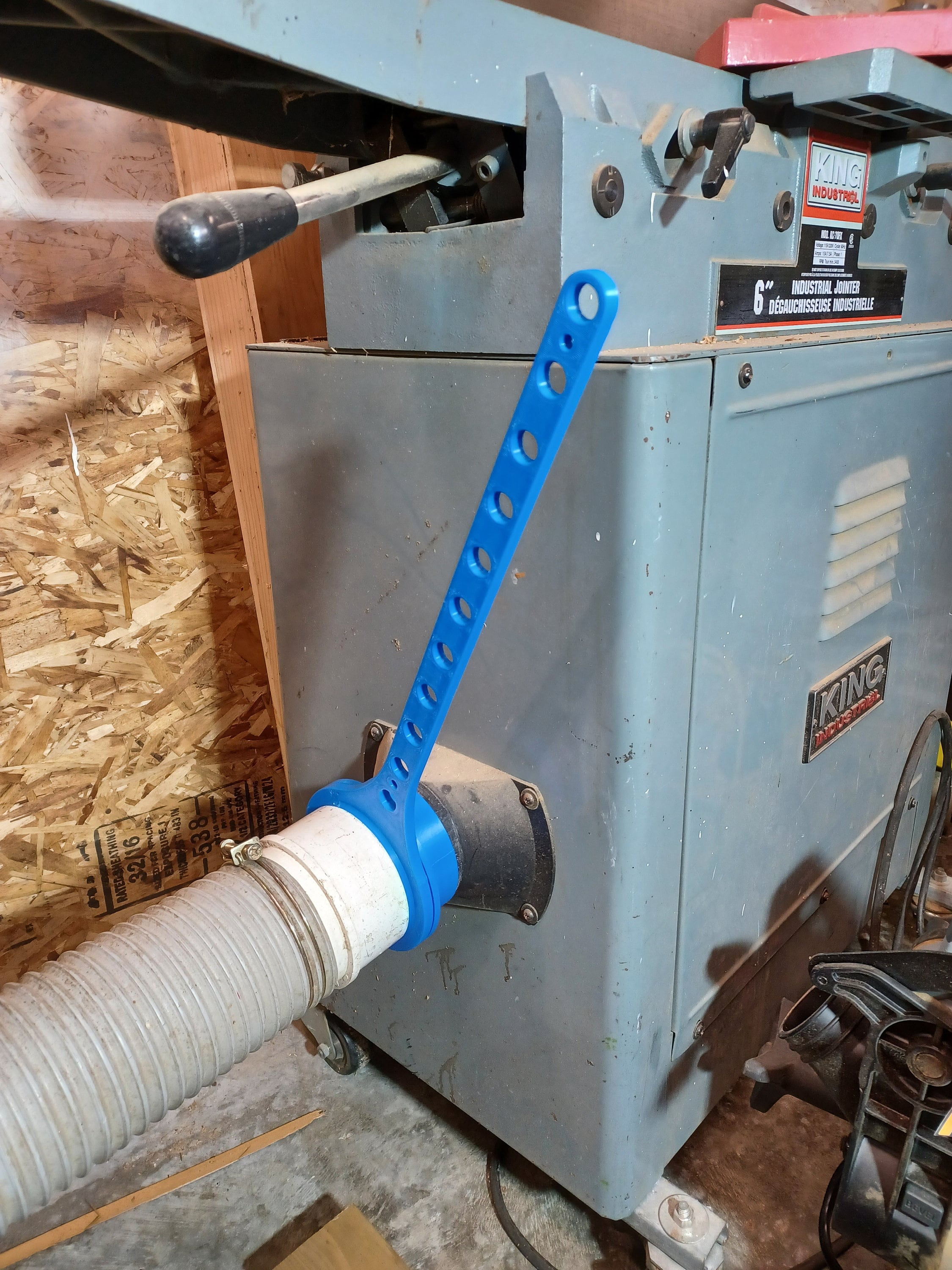 4" Magnetic Dust Quick Connect Coupling With Long Reach Handle - Hose ...