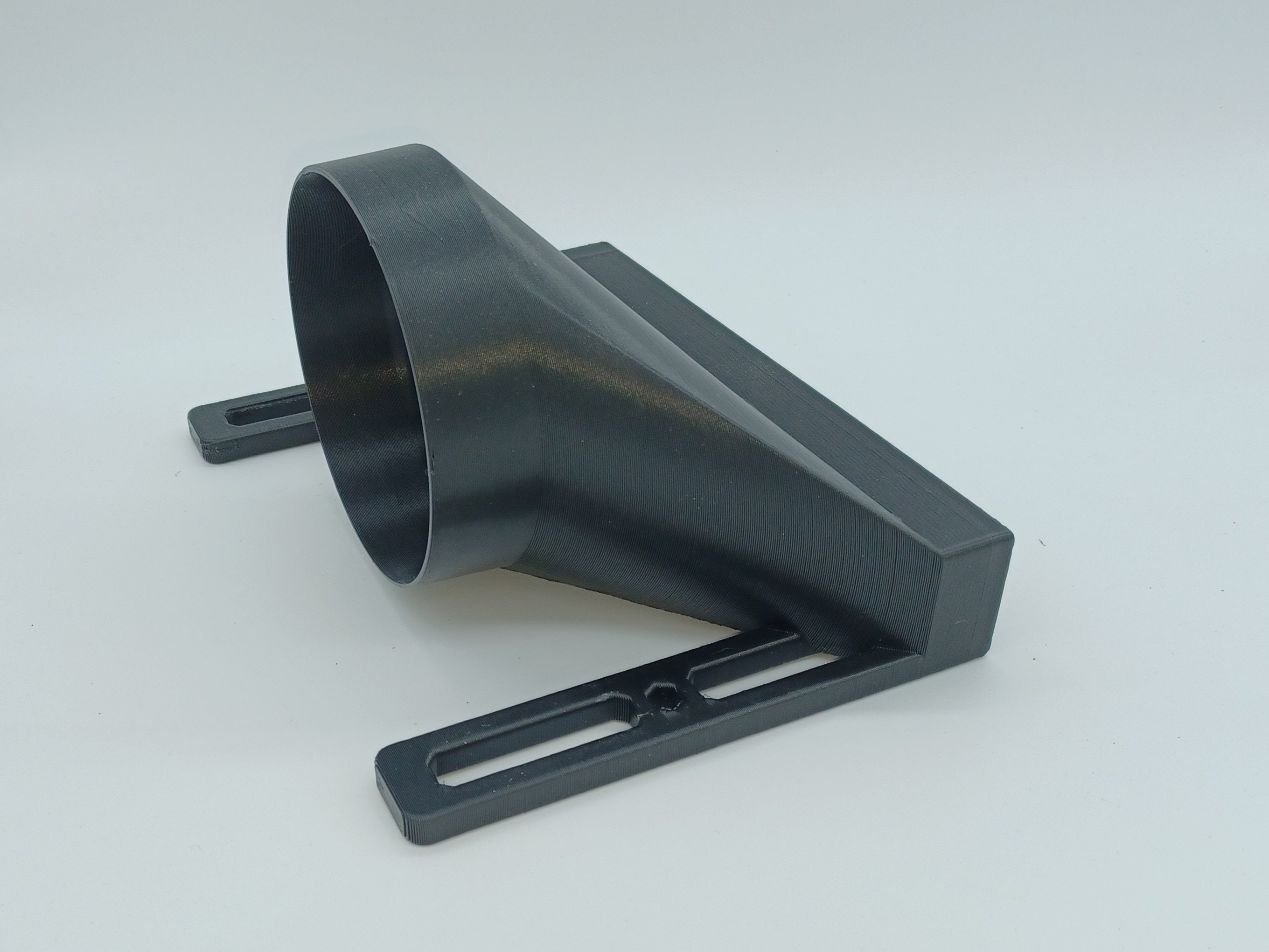 4 Inch Dust Collection Chute for Mitre Slot, Tablesaw and T Tracks ...